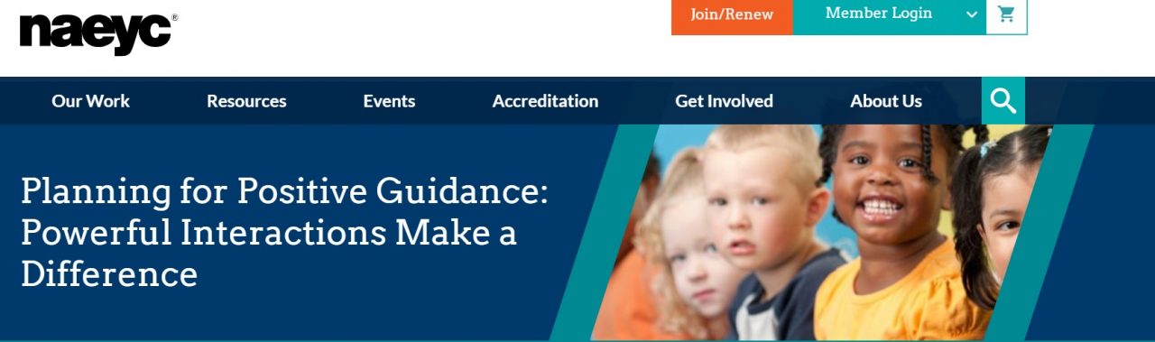 Planning for Positive Guidance: Powerful Interactions Make a Difference ...